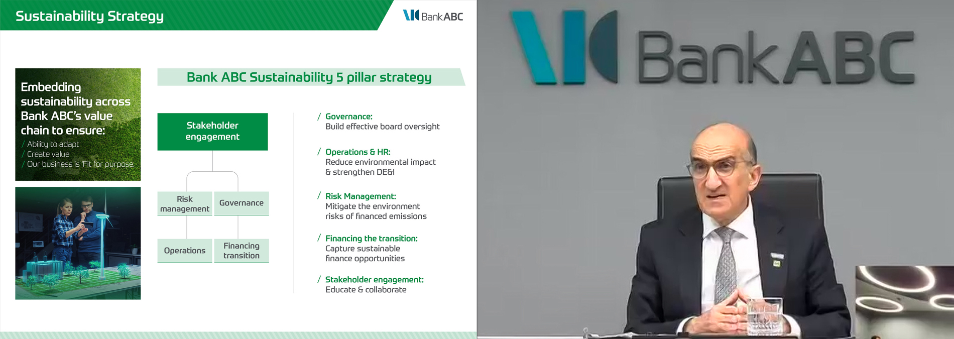 Bank ABC hosts Earnings Investor Call for end Q3 2023